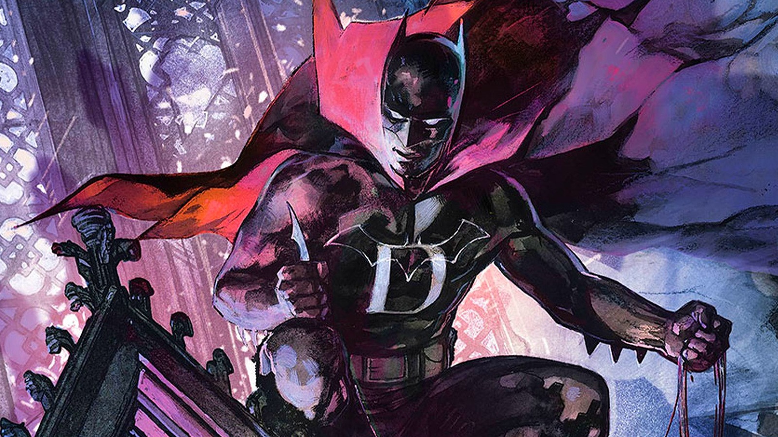 Batman's New Red Costume Looks Like A Marvel Mash-Up But Its Real Story ...