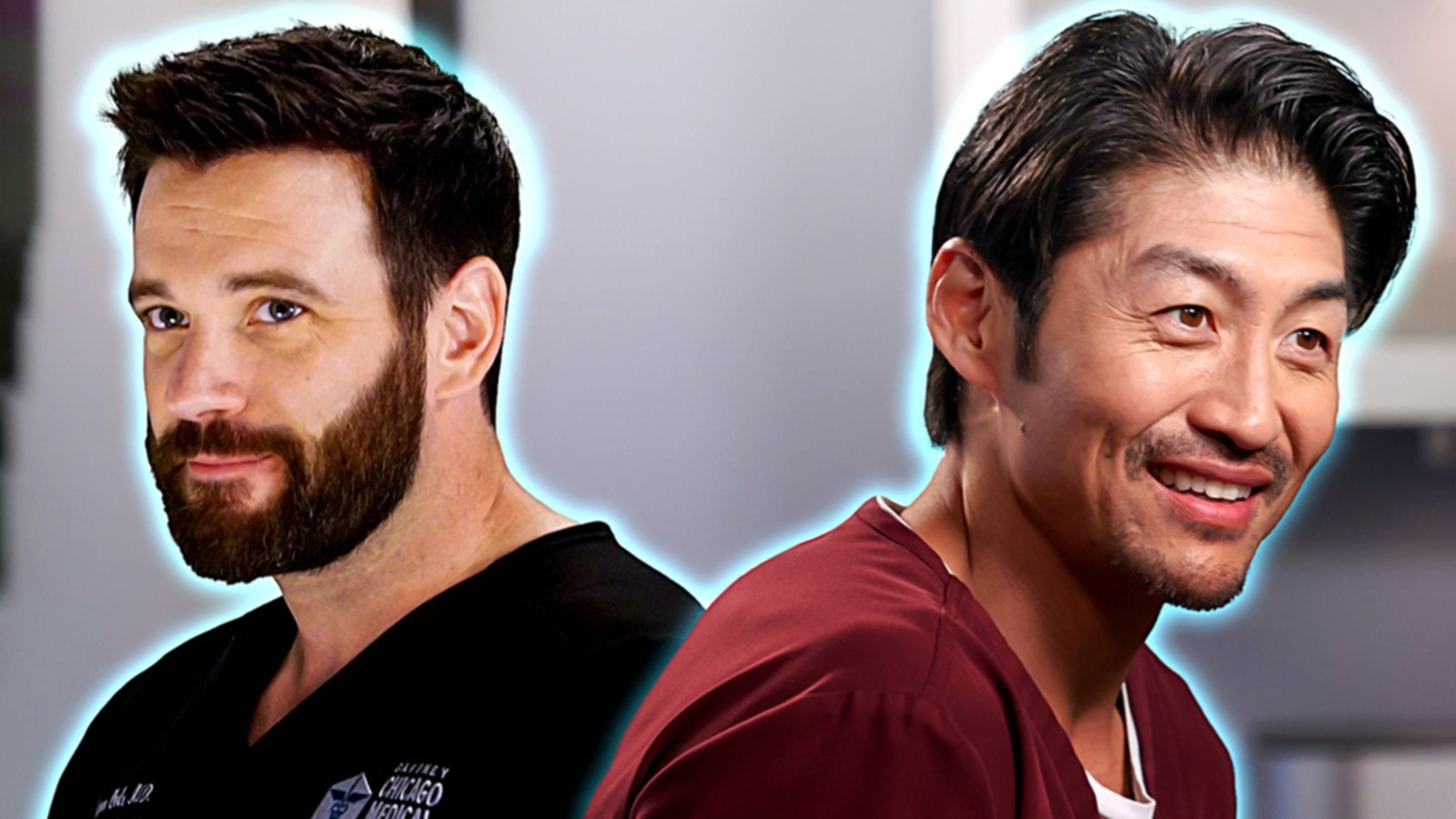 Chicago Med: Why Brian Tee & Colin Donnell Reunited In A BTS Season 9 Photo