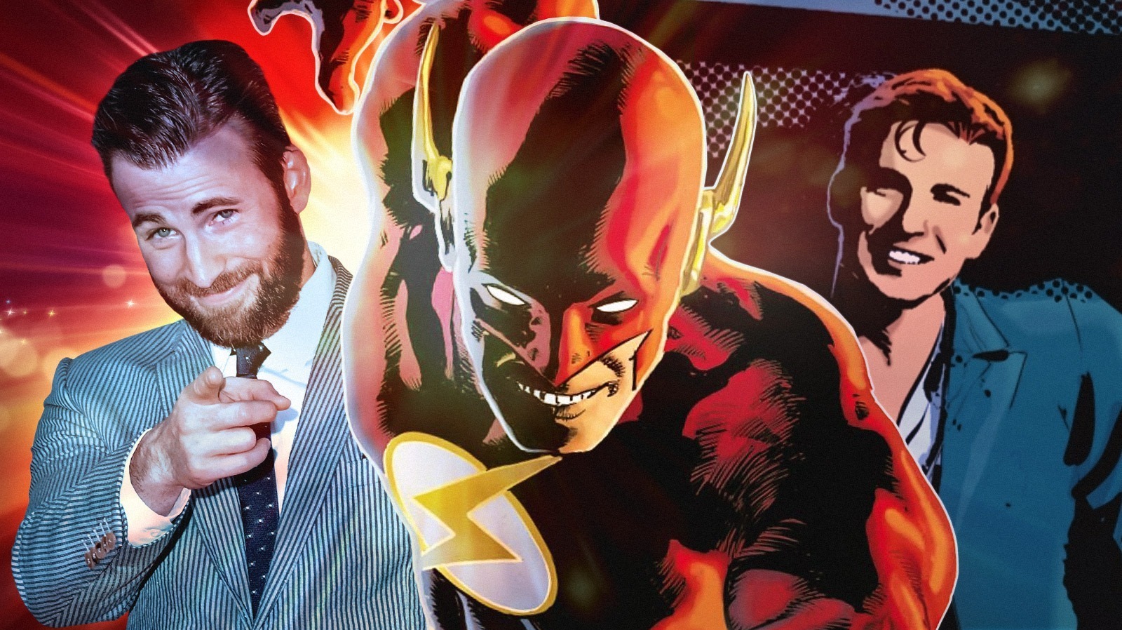DC Comics Just 'Cast' Chris Evans As The Flash & Twitter Is Running Wild