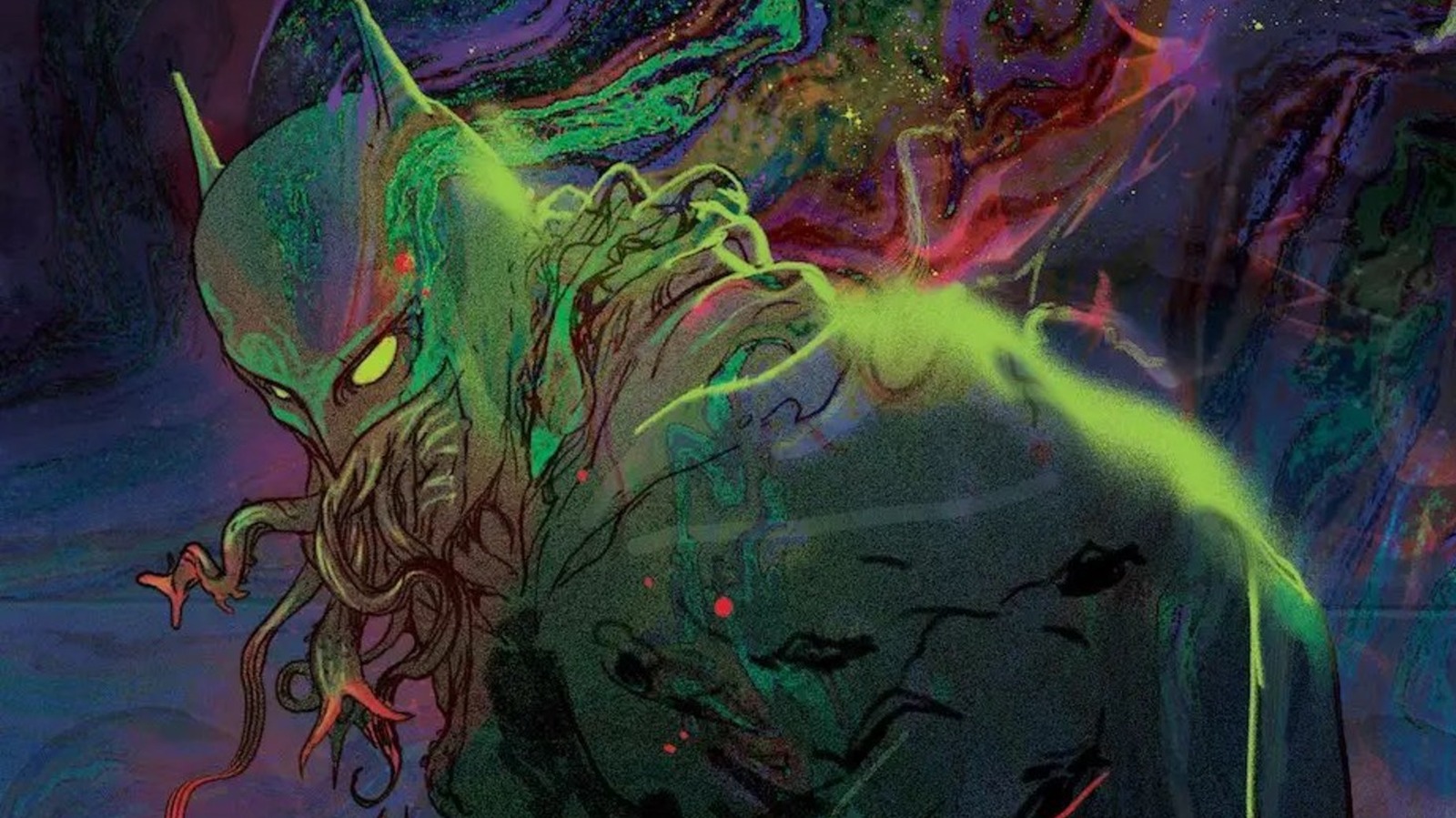 DC Unleashes A Horrifying Cthulu Batman In City Of Madness