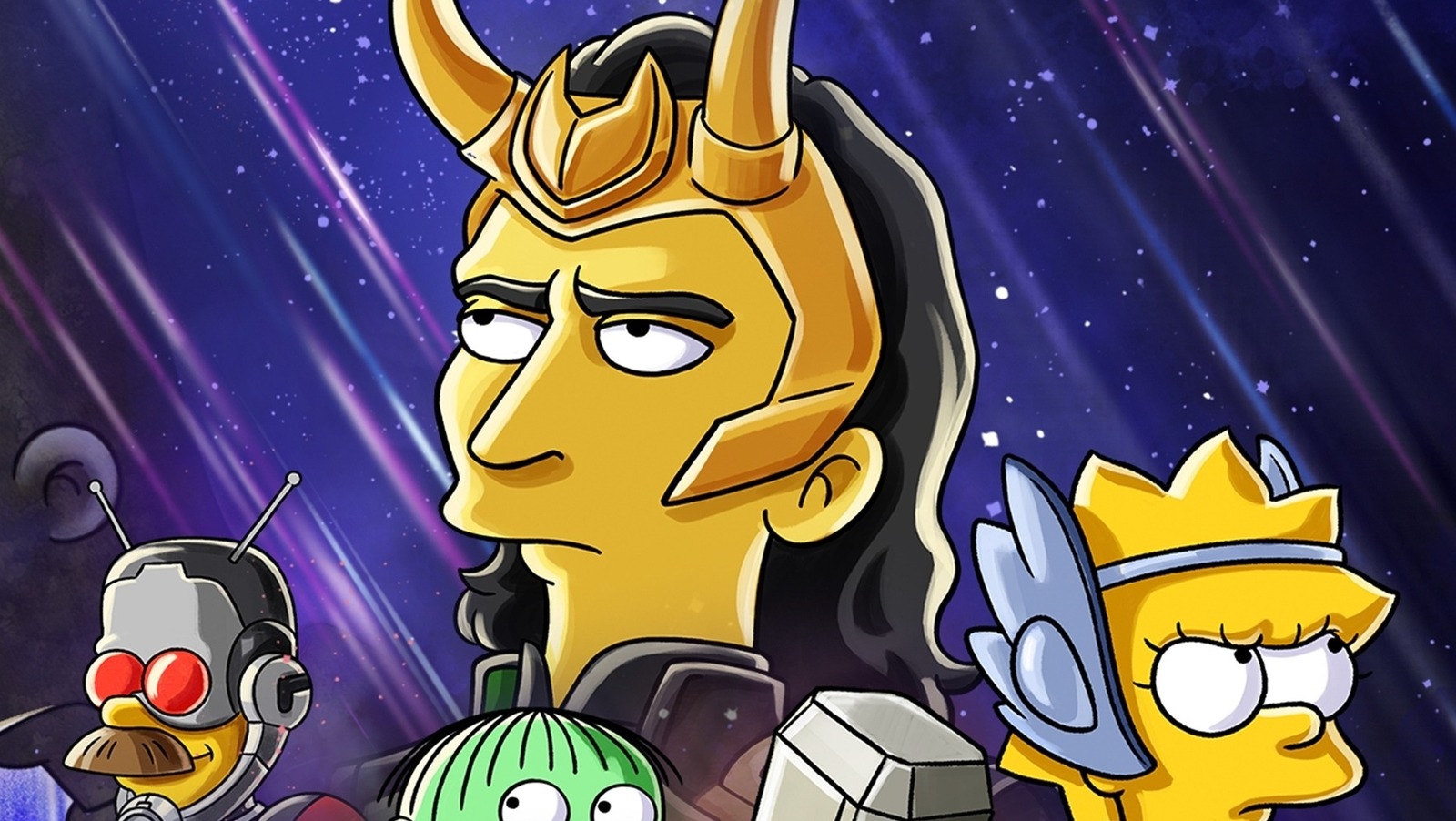 Disney Breaks The Multiverse With New Simpsons And Loki Crossover