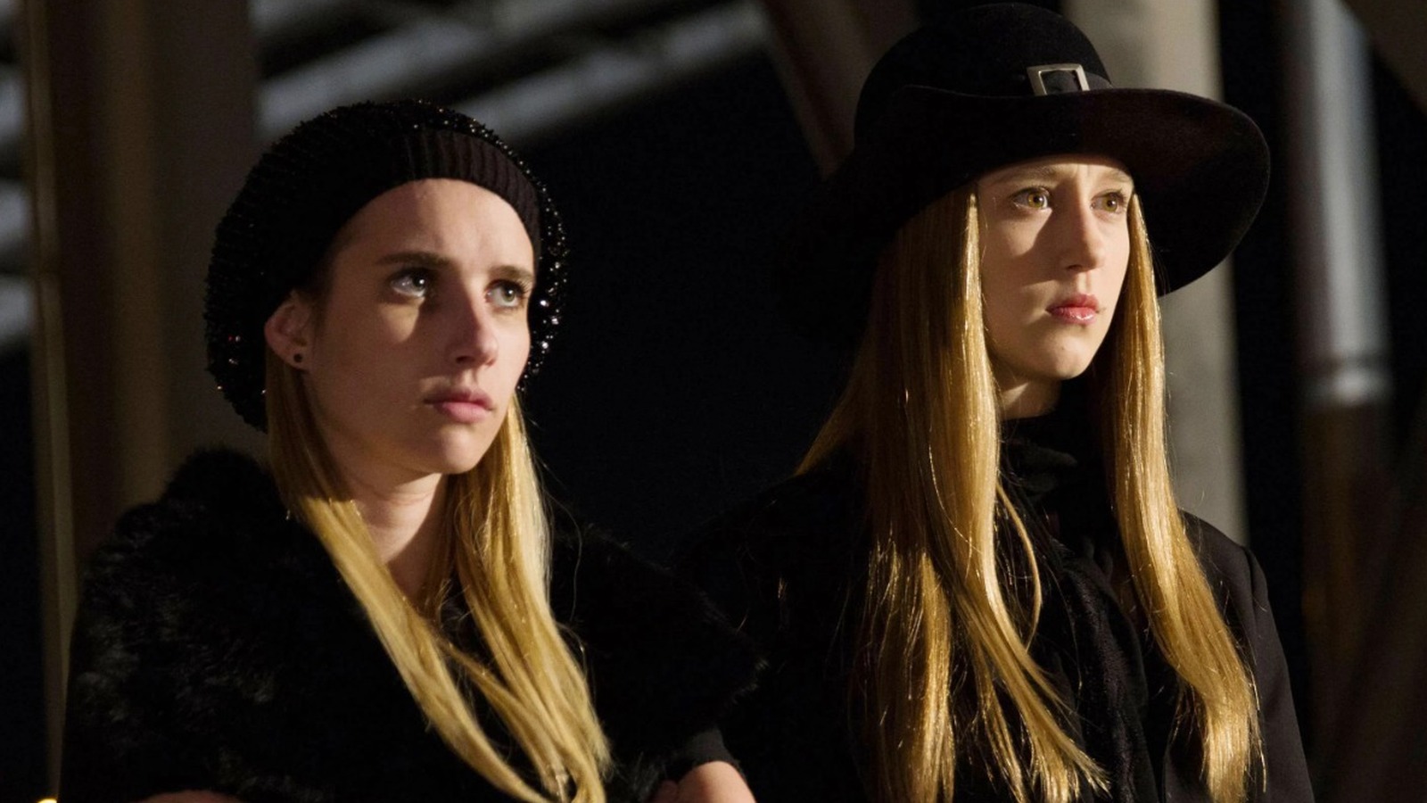 Emma Roberts Was Terrified Filming AHS' Nighttime Cemetery Scenes