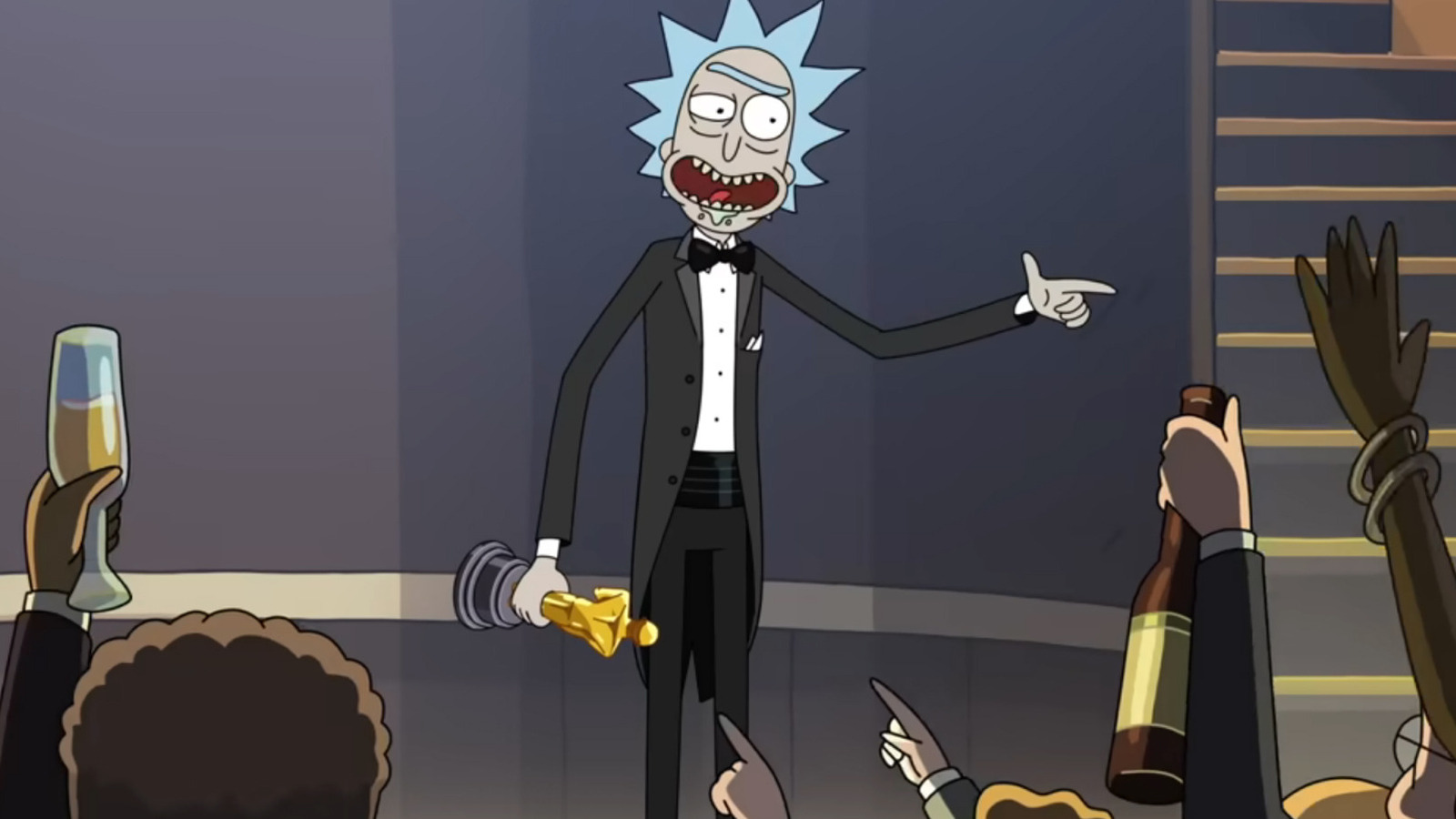 Fans Wish Rick & Morty's Oscars Hosting Gig Actually Happens