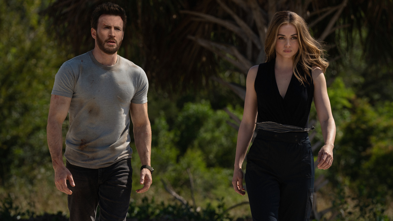 Ghosted: Chris Evans Raves About Ana De Armas' 'Unbelievable' Stunt Work