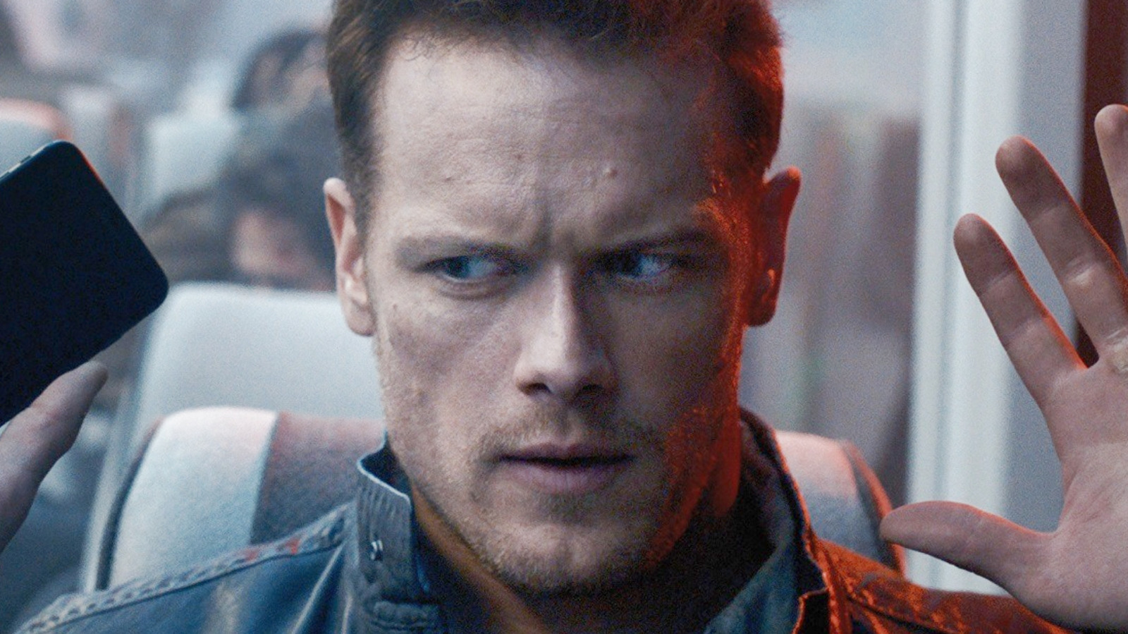 How Sam Heughan Became A Charming Psychopath For SAS: Red Notice ...