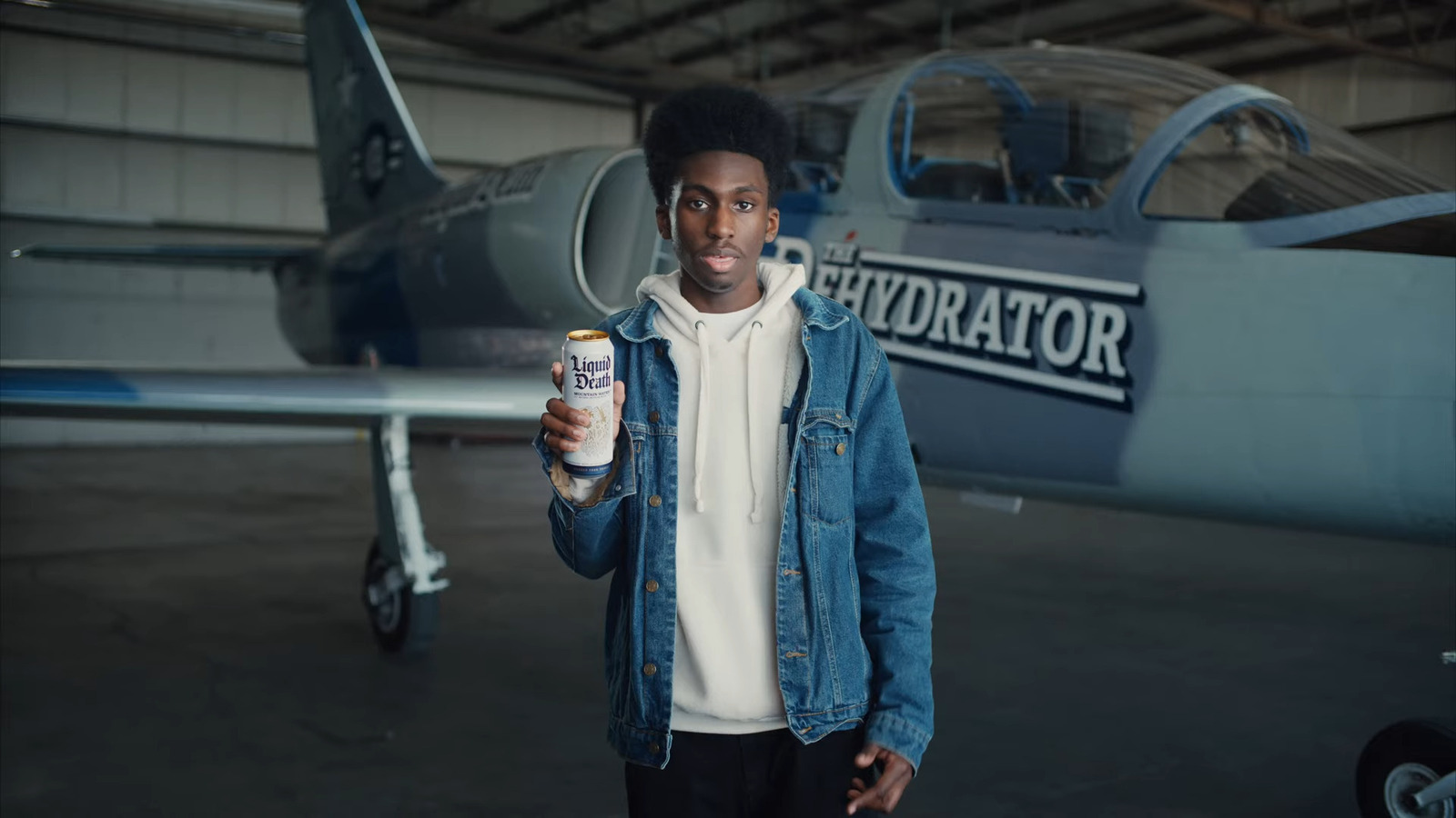 Liquid Death Blasts A 1996 Pepsi Commercial By Giving Away A Real Jet