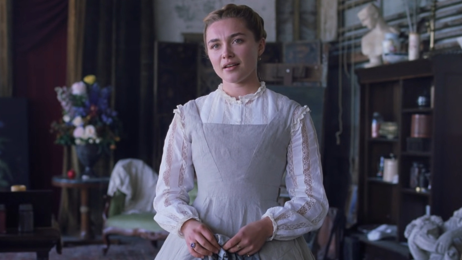 Little Women: How Florence Pugh & Saoirse Ronan Bonded Off Set