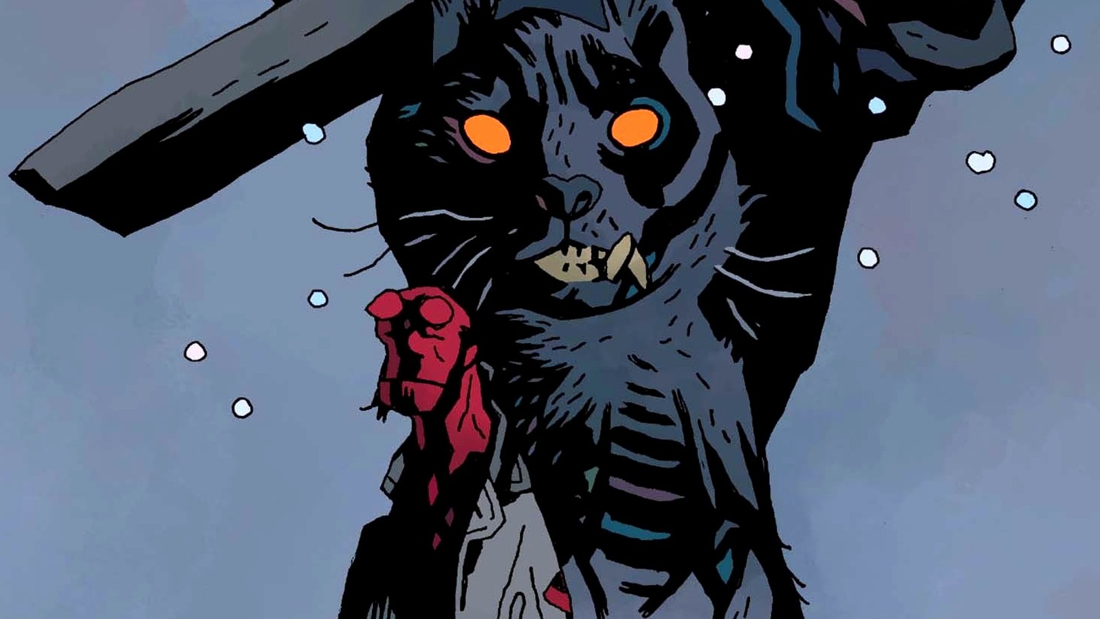 New Hellboy Special Traps You In The '90s With A Child-Eating Cat ...