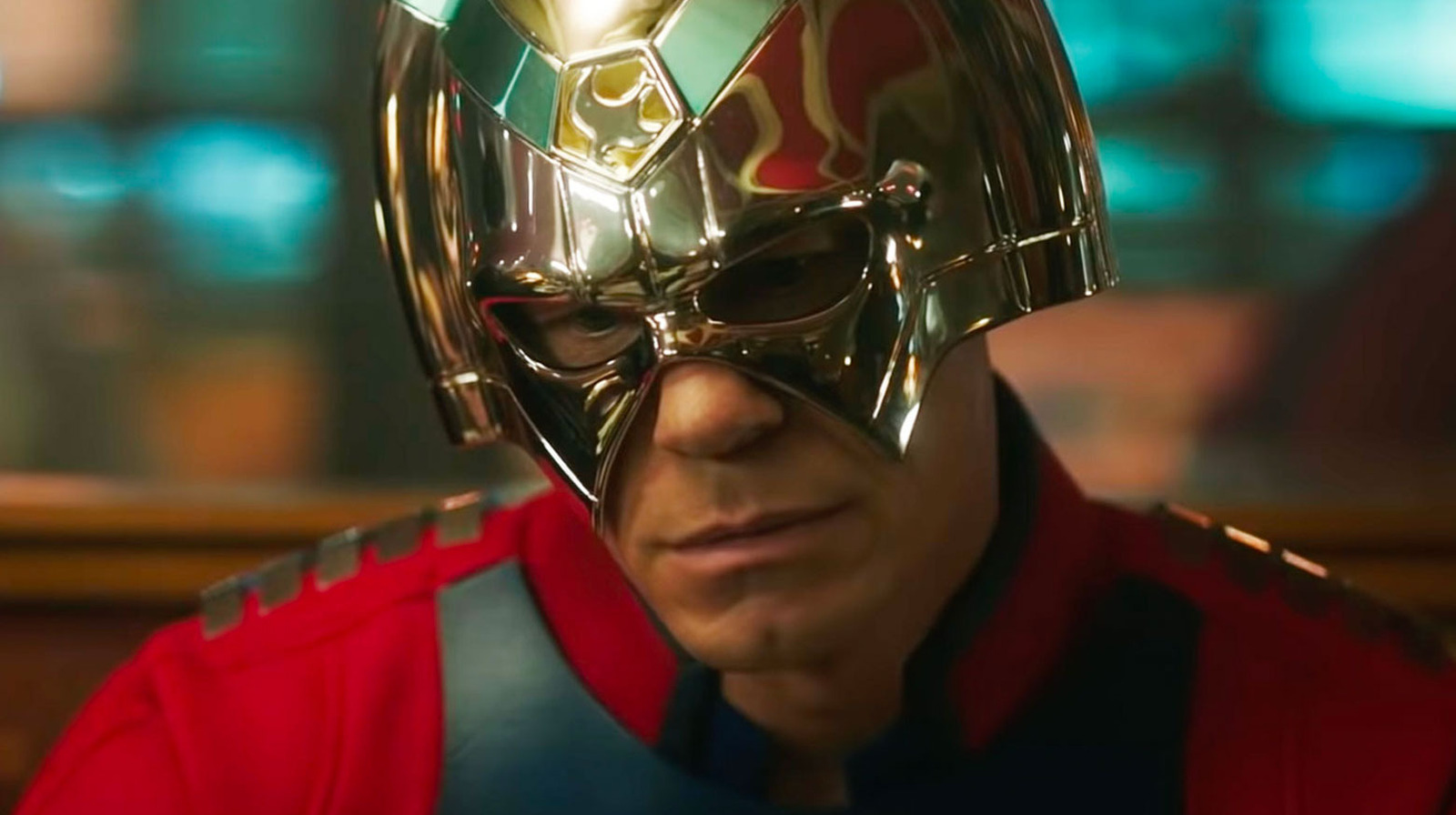 We Finally Know The Truth About Peacemaker's Helmet