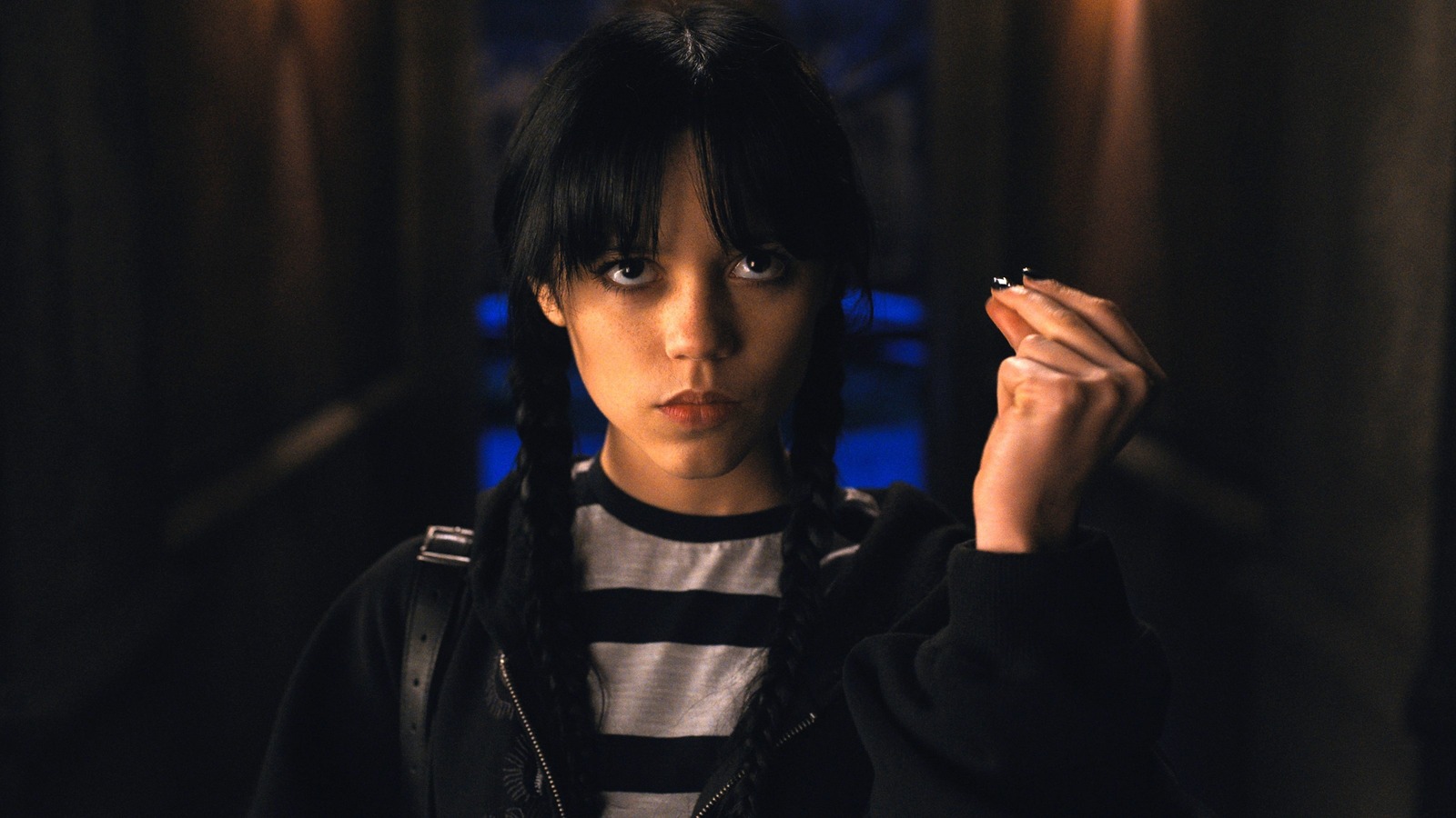 Wednesday's Intense Shooting Schedule Had Jenna Ortega Literally Pulling Her Hair Out