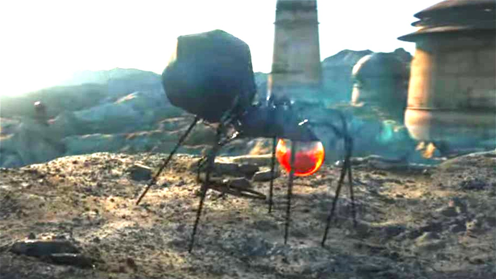 What's The Spider At The Beginning Of The Book Of Boba Fett Trailer?