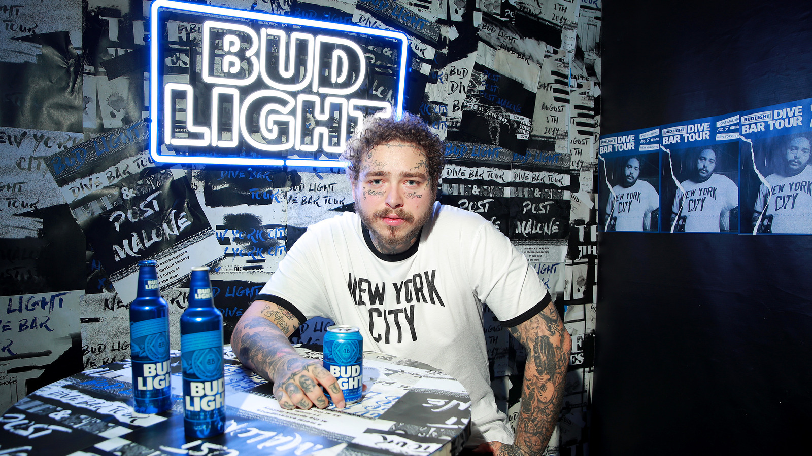Who Are The Other Stars In Post Malone's Bud Light Genie Super Bowl ...