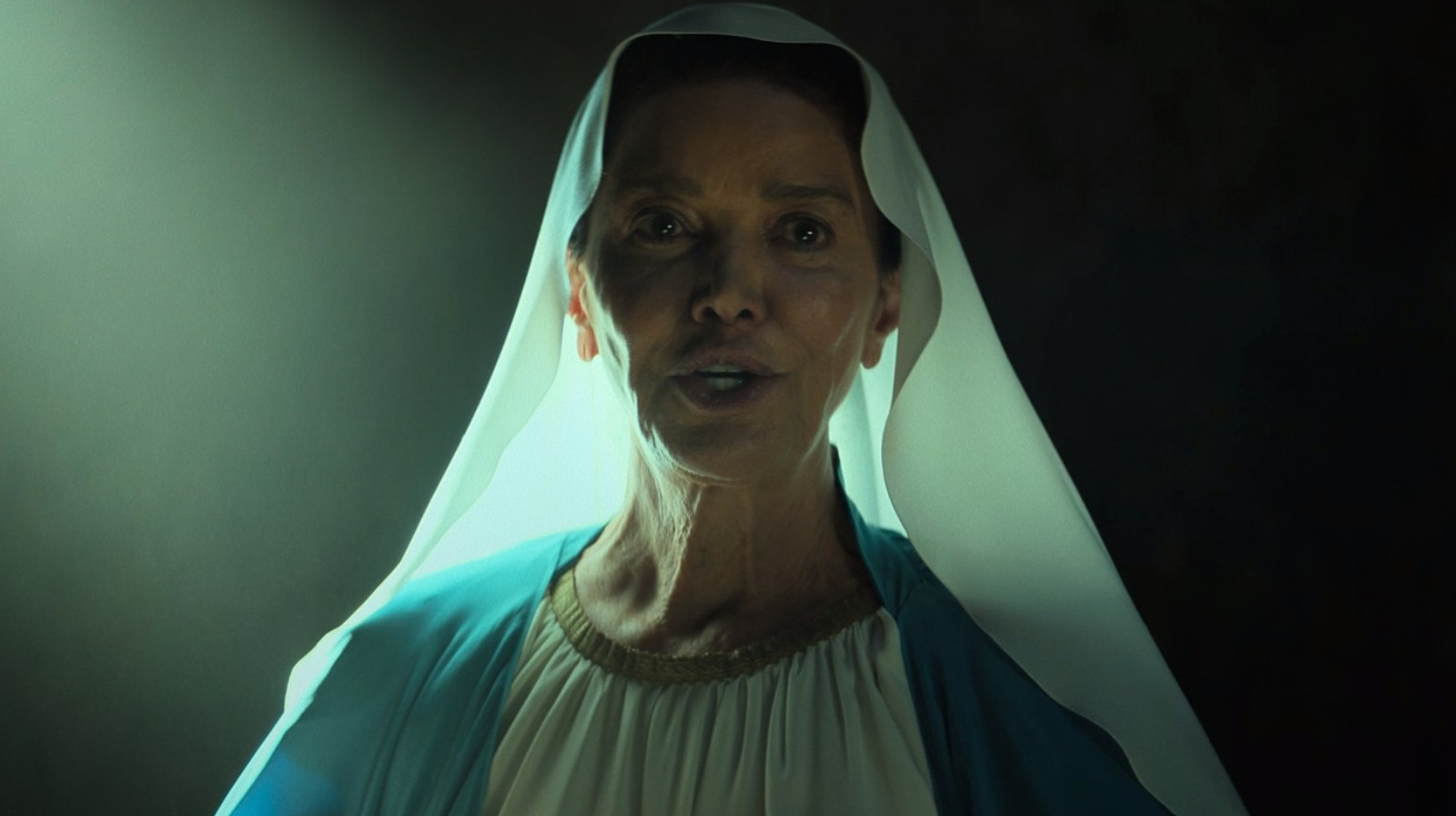 Why Mother Mary From Mrs. Davis Looks & Sounds So Familiar
