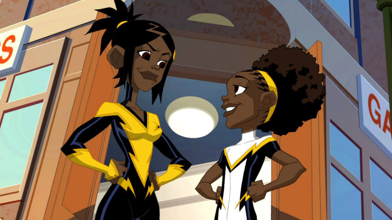 Black Lightning Casts Thunder And Lightning