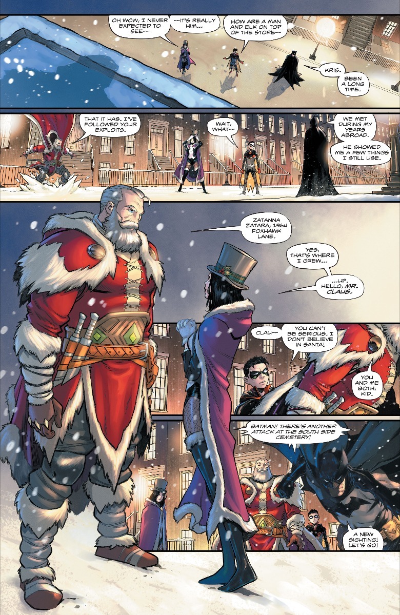 Forget Blade Santa Claus Slays Vampires This Christmas In Dcs Silent Knight Exclusive